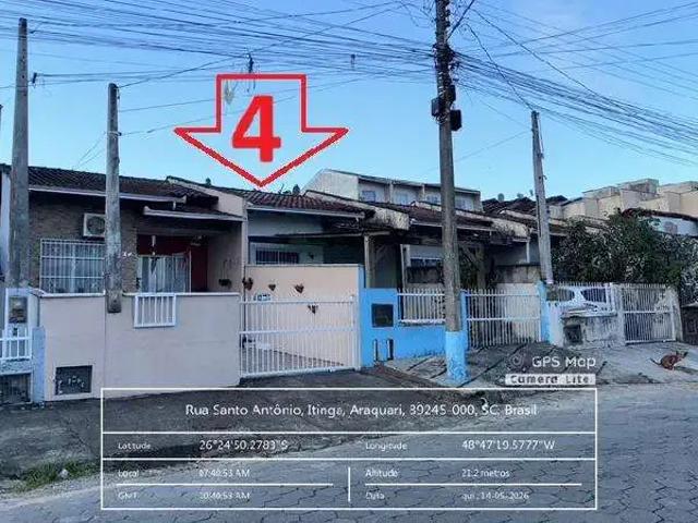 Casa / Sobrado para Venda em Araquari/SC Itinga 2 Quartos