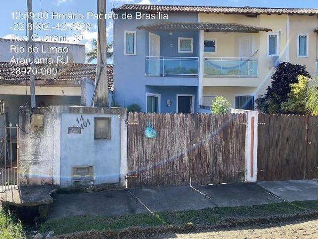 Casa / Sobrado para Venda em Araruama/RJ Rio Do Limão 2 Quartos
