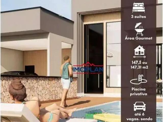 Casa / Sobrado para Venda em Atibaia/SP Jardim dos Pinheiros 3 Quartos
