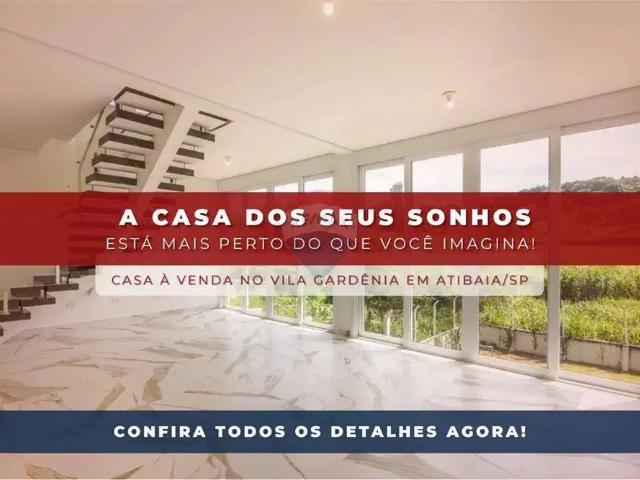 Casa / Sobrado para Venda em Atibaia/SP Vila Gardênia 3 Quartos
