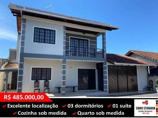 Casa / Sobrado para Venda em Balneário Barra do Sul/SC Costeira 4 Quartos