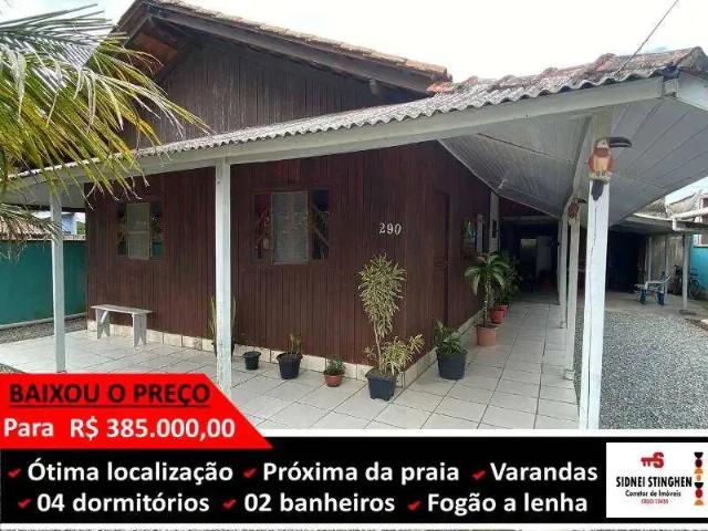 Casa / Sobrado para Venda em Balneário Barra do Sul/SC Salinas 4 Quartos