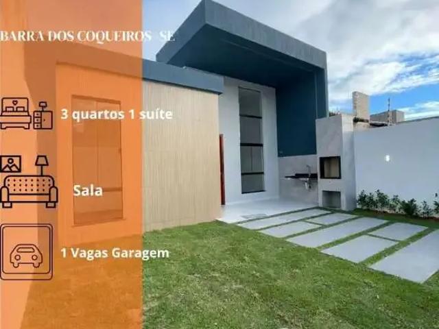 Casa / Sobrado para Venda em Barra dos Coqueiros/SE Luar da Barra 3 Quartos
