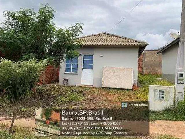 Casa / Sobrado para Venda em Bauru/SP Novo Jardim Pagani 2 Quartos