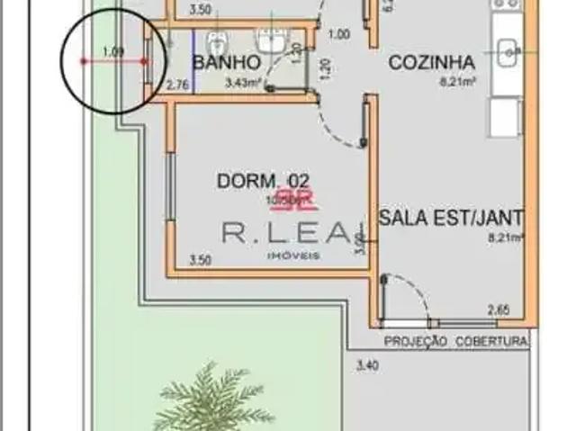 Casa / Sobrado para Venda em Bauru/SP Residencial Parque Granja Cecília A 2 Quartos