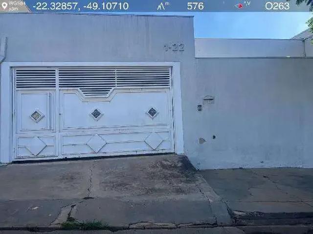 Casa / Sobrado para Venda em Bauru/SP Vila Industrial 3 Quartos