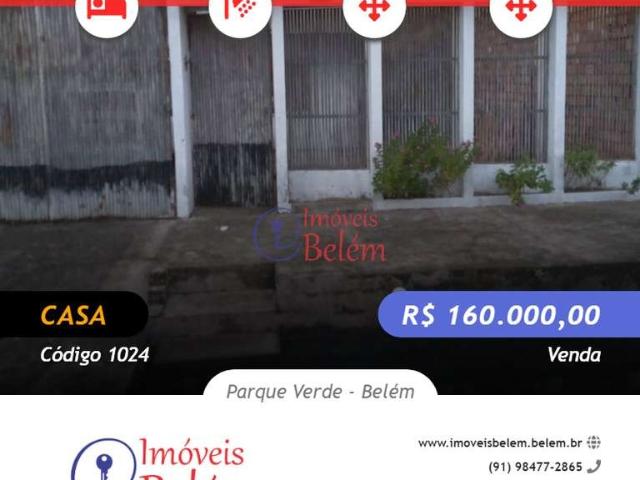Casa / Sobrado para Venda em Belém/PA Parque Verde 2 Quartos