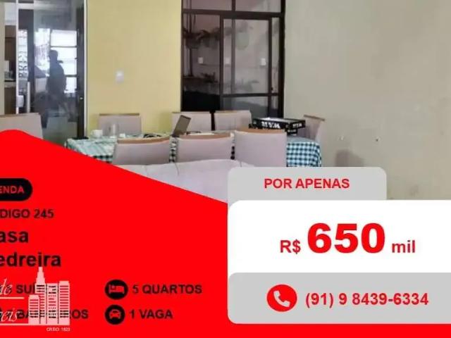 Casa / Sobrado para Venda em Belém/PA Pedreira 5 Quartos