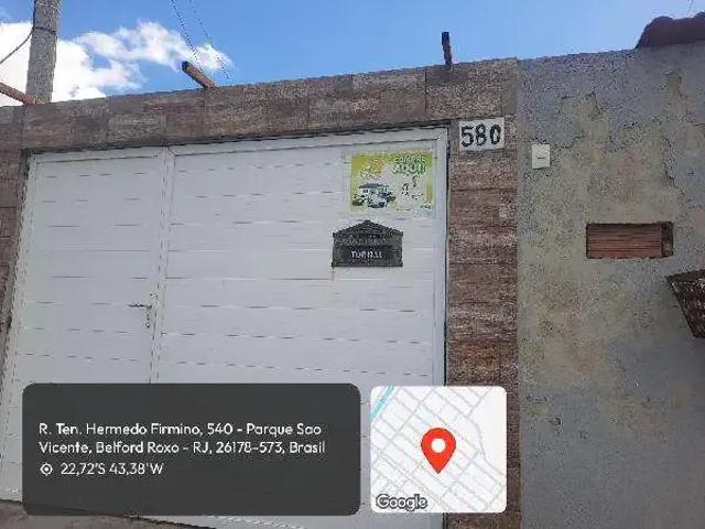 Casa / Sobrado para Venda em Belford Roxo/RJ São Vicente 2 Quartos