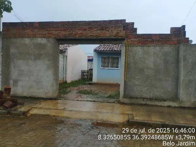 Casa / Sobrado para Venda em Belo Jardim/PE Euno Andrade da Silva 2 Quartos