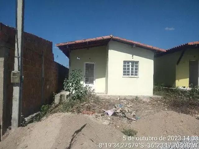 Casa / Sobrado para Venda em Belo Jardim/PE Euno Andrade da Silva 2 Quartos