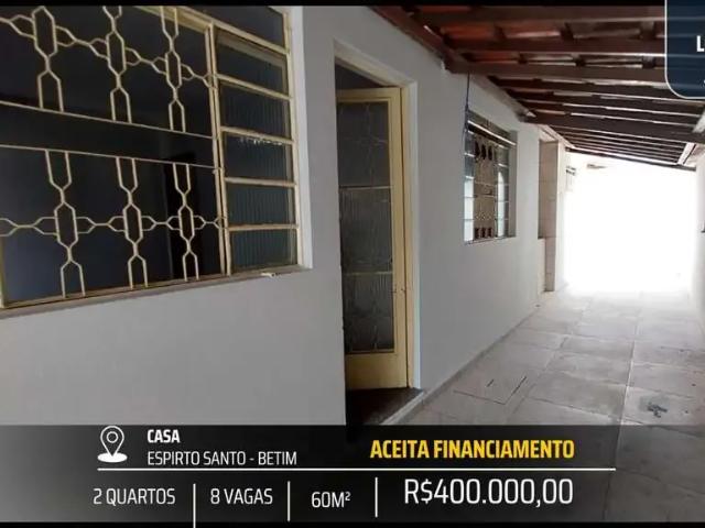 Casa / Sobrado para Venda em Betim/MG Espírito Santo 2 Quartos