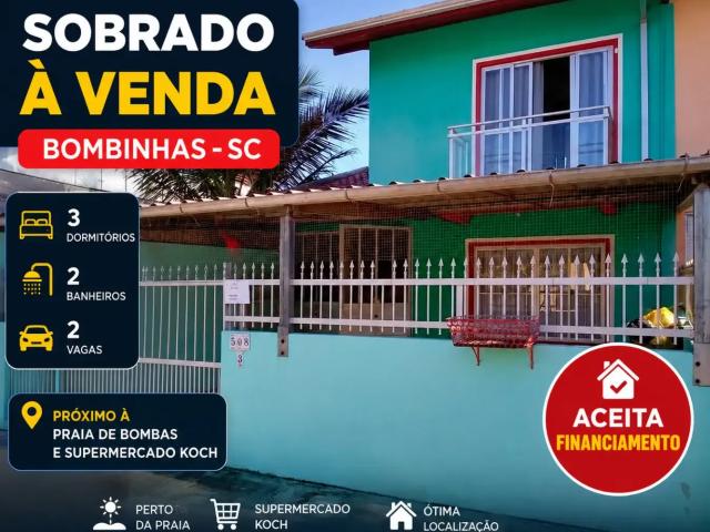 Casa / Sobrado para Venda em Bombinhas/SC Bombas 3 Quartos