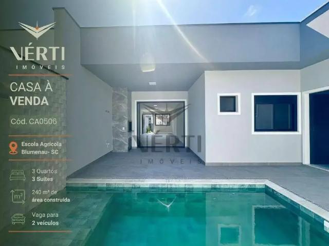 Casa / Sobrado para Venda em Blumenau/SC Escola Agrícola 3 Quartos