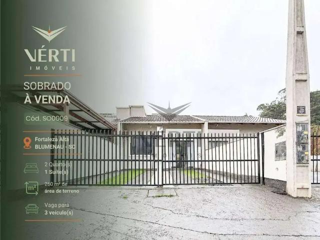 Casa / Sobrado para Venda em Blumenau/SC Fortaleza Alta 2 Quartos