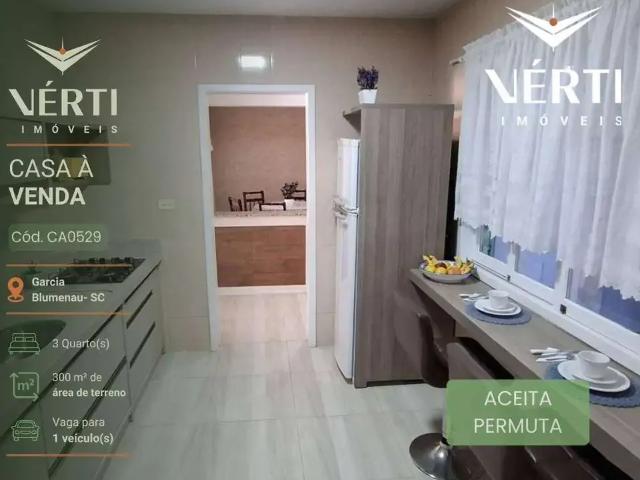 Casa / Sobrado para Venda em Blumenau/SC Garcia 3 Quartos