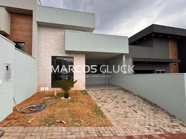 Casa / Sobrado para Venda em Cambé/PR Loteamento Morada das Flores 3 Quartos