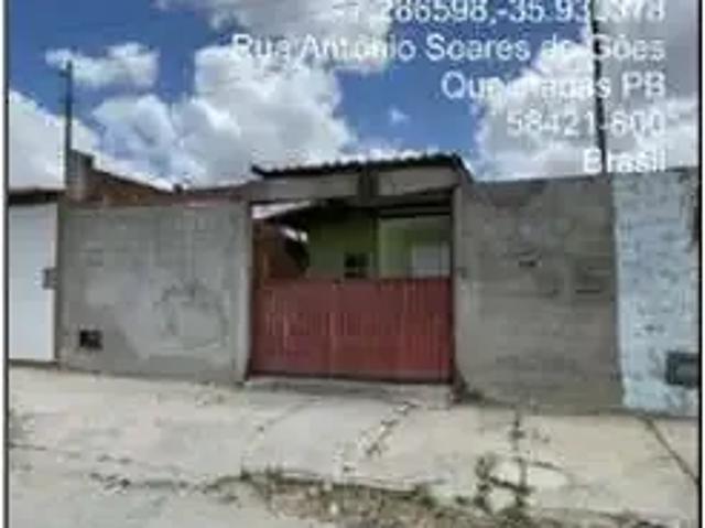 Casa / Sobrado para Venda em Campina Grande/PB Três Irmãs 2 Quartos