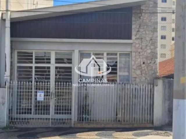 Casa / Sobrado para Venda em Campinas/SP Centro 3 Quartos