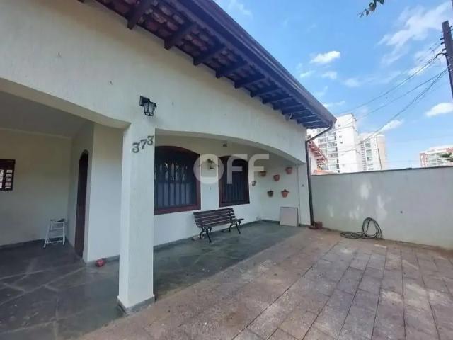 Casa / Sobrado para Venda em Campinas/SP Taquaral 3 Quartos