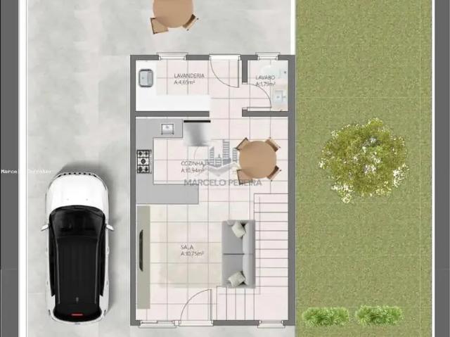 Casa / Sobrado para Venda em Campo Alegre/SC Fragosos 2 Quartos