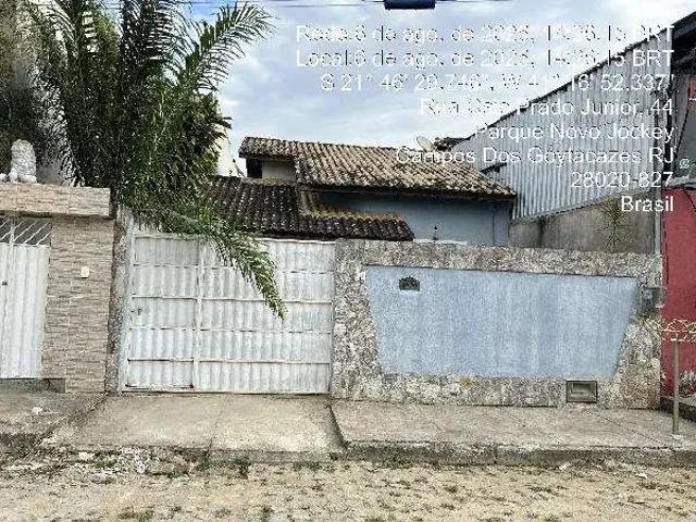 Casa / Sobrado para Venda em Campos dos Goytacazes/RJ Parque Jóquei Club 2 Quartos