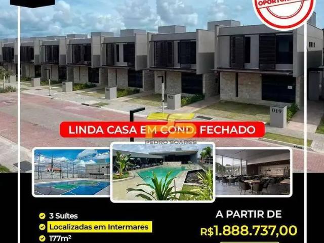 Casa / Sobrado para Venda em Cabedelo/PB Intermares 3 Quartos