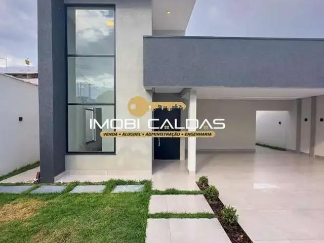 Casa / Sobrado para Venda em Caldas Novas/GO Turista II 3 Quartos