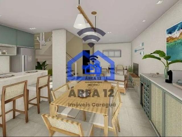 Casa / Sobrado para Venda em Caraguatatuba/SP Capricórnio I 3 Quartos