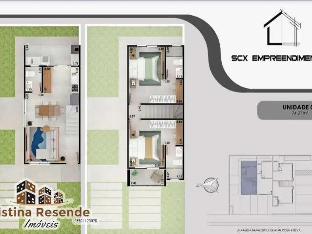 Casa / Sobrado para Venda em Caraguatatuba/SP Porto Novo 2 Quartos