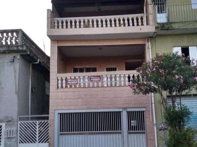Casa / Sobrado para Venda em Carapicuíba/SP Cidade Ariston Estela Azevedo 3 Quartos