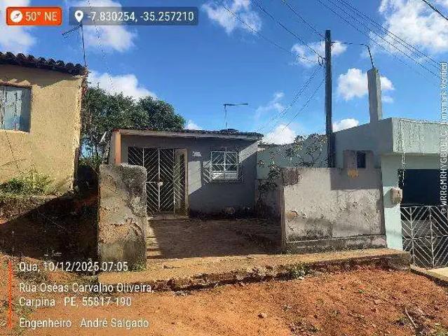 Casa / Sobrado para Venda em Carpina/PE São José 2 Quartos