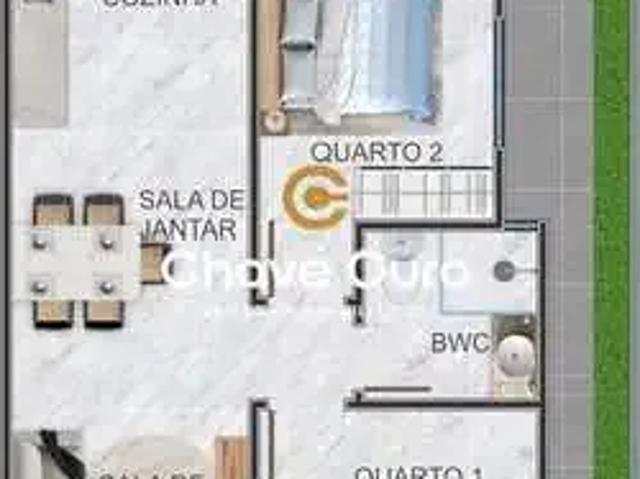 Casa / Sobrado para Venda em Cascavel/PR Paraíso Tropical I 2 Quartos