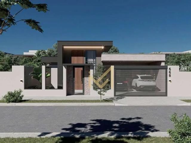 Casa / Sobrado para Venda em Cascavel/PR Recanto Tropical 3 Quartos