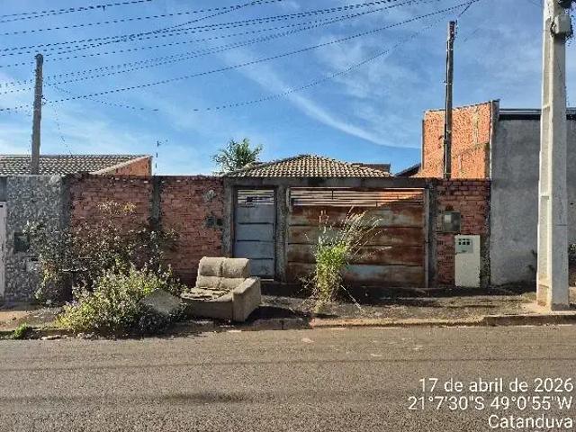 Casa / Sobrado para Venda em Catanduva/SP Residencial Júlio Ramos 2 Quartos