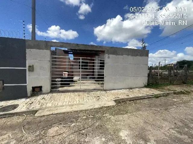 Casa / Sobrado para Venda em Ceará Mirim/RN Massaranduba 2 Quartos