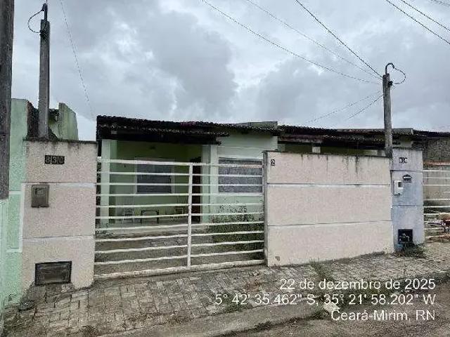 Casa / Sobrado para Venda em Ceará Mirim/RN Centro 2 Quartos