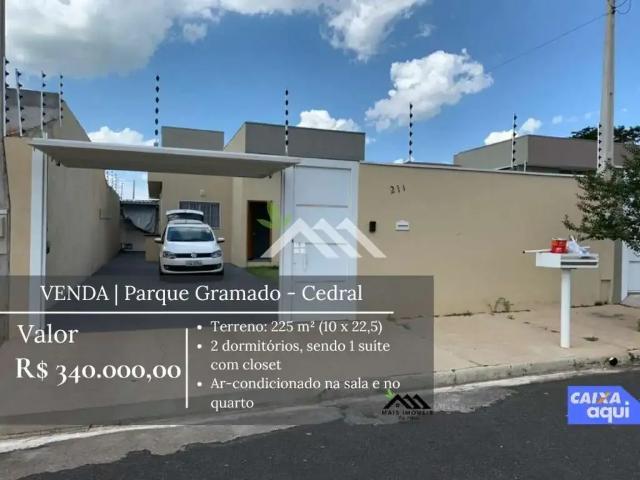 Casa / Sobrado para Venda em Cedral/SP Residencial Parque Gramado 2 Quartos