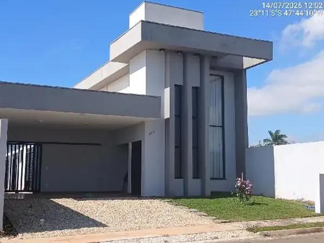 Casa / Sobrado para Venda em Cerquilho/SP Chave Barros 3 Quartos