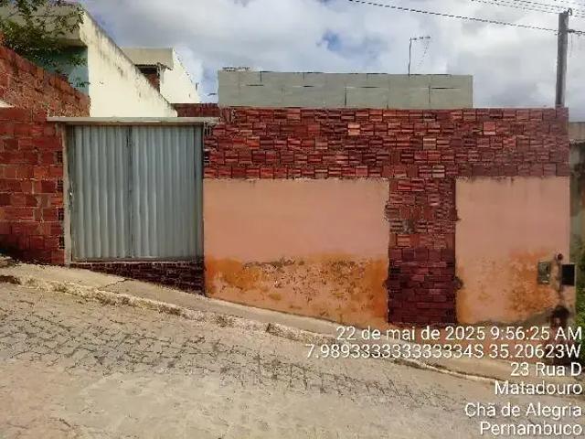 Casa / Sobrado para Venda em Chã de Alegria/PE Centro 2 Quartos