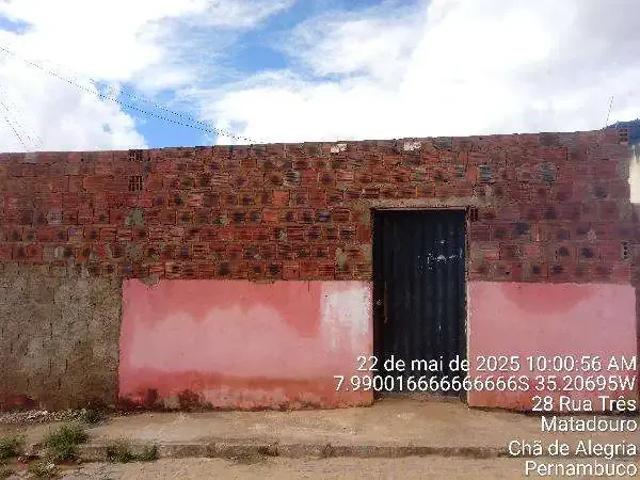 Casa / Sobrado para Venda em Chã de Alegria/PE Centro 2 Quartos