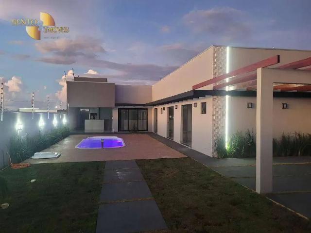 Casa / Sobrado para Venda em Chapada dos Guimarães/MT Mira Flores 3 Quartos