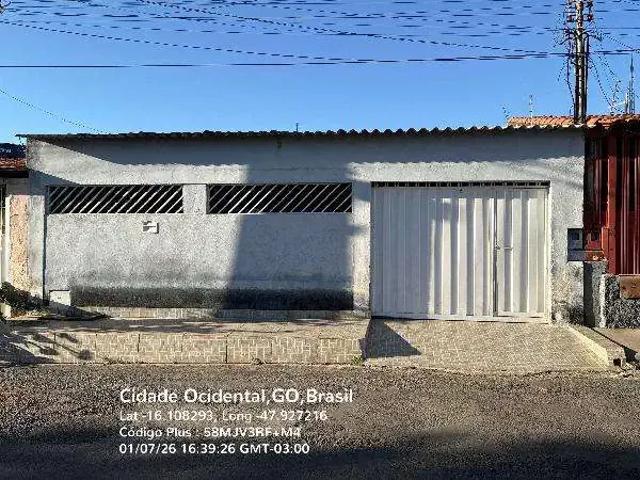 Casa / Sobrado para Venda em Cidade Ocidental/GO Centro 2 Quartos