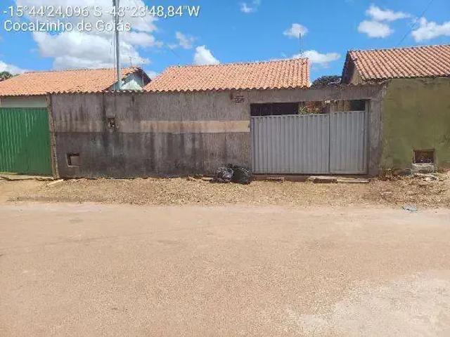 Casa / Sobrado para Venda em Cocalzinho de Goiás/GO Itamar Nobrega 2 Quartos
