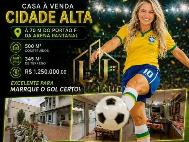 Casa / Sobrado para Venda em Cuiabá/MT Cidade Alta 5 Quartos