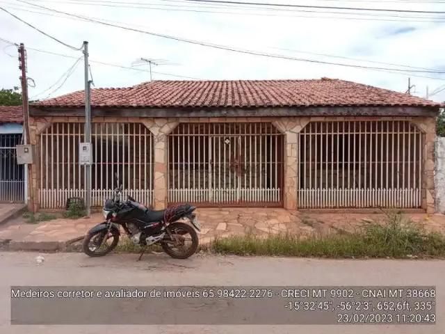 Casa / Sobrado para Venda em Cuiabá/MT Jardim Primeiro de Março 2 Quartos