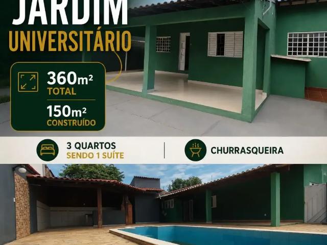 Casa / Sobrado para Venda em Cuiabá/MT Jardim Universitário 3 Quartos