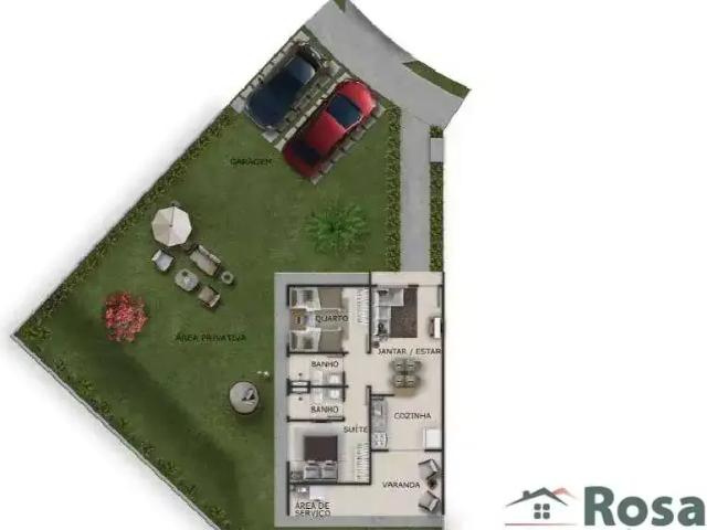 Casa / Sobrado para Venda em Cuiabá/MT Santa Laura 2 Quartos