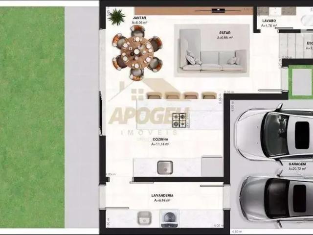 Casa / Sobrado para Venda em Curitiba/PR Água Verde 3 Quartos