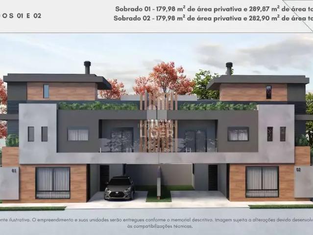 Casa / Sobrado para Venda em Curitiba/PR Ahú 3 Quartos